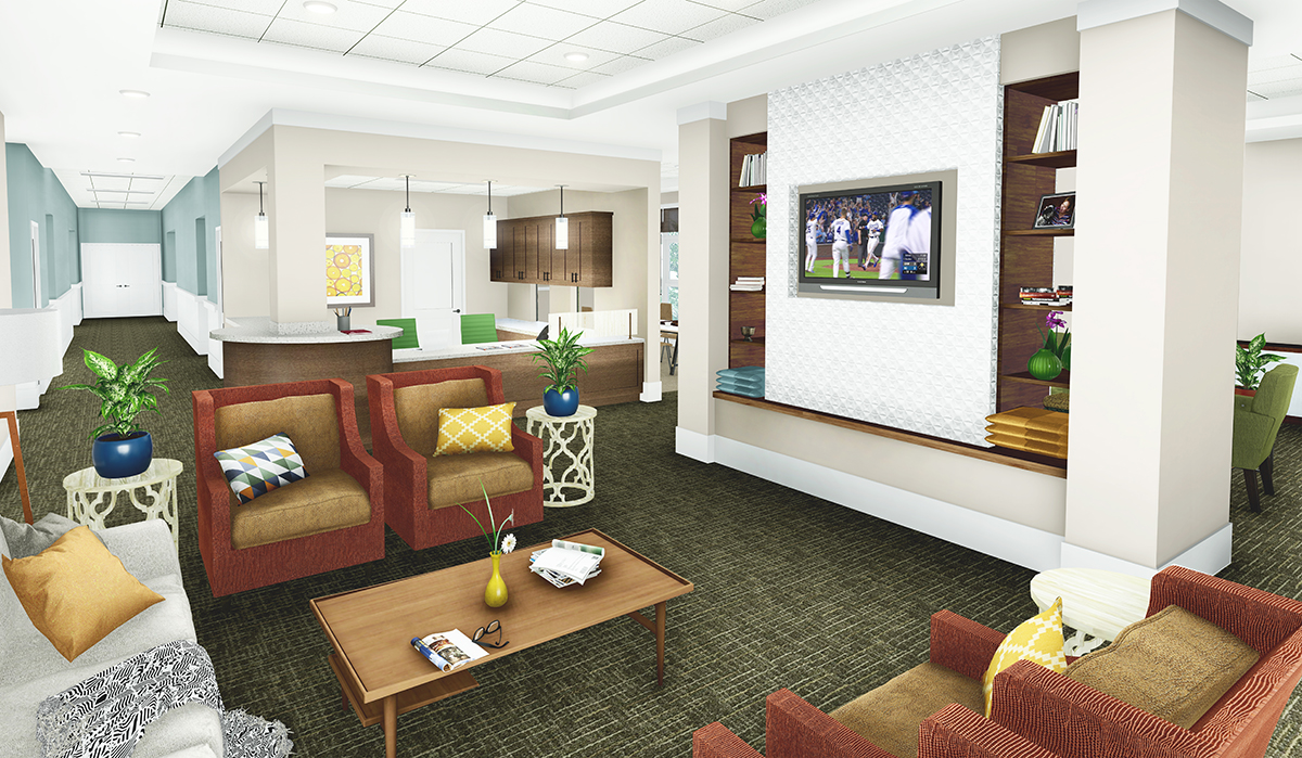Tiffany Springs Senior Living Community - NSPJ Architects